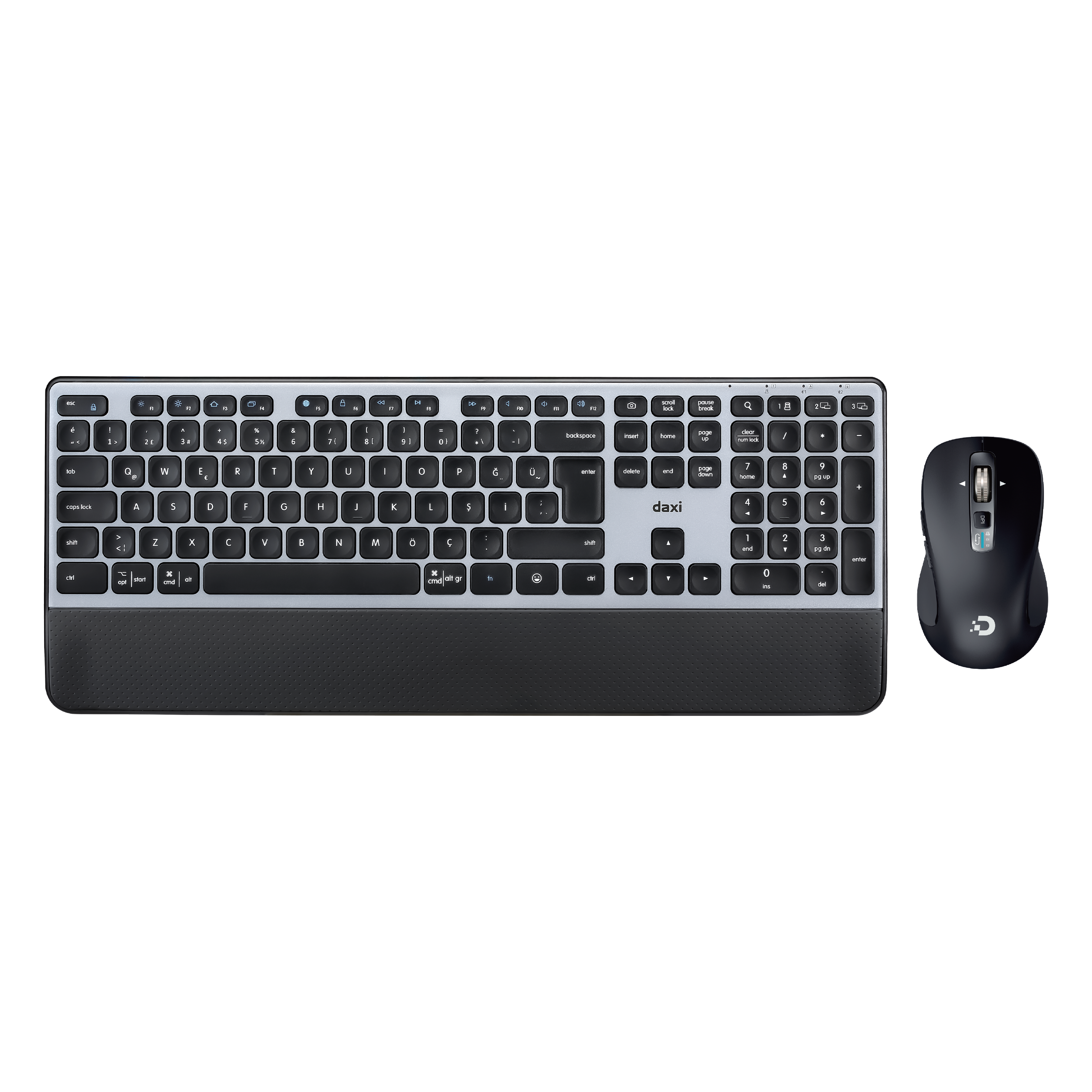 MK550 Pro Keys Comfort Combo Kablosuz Bluetooth® Klavye Mouse Seti ...